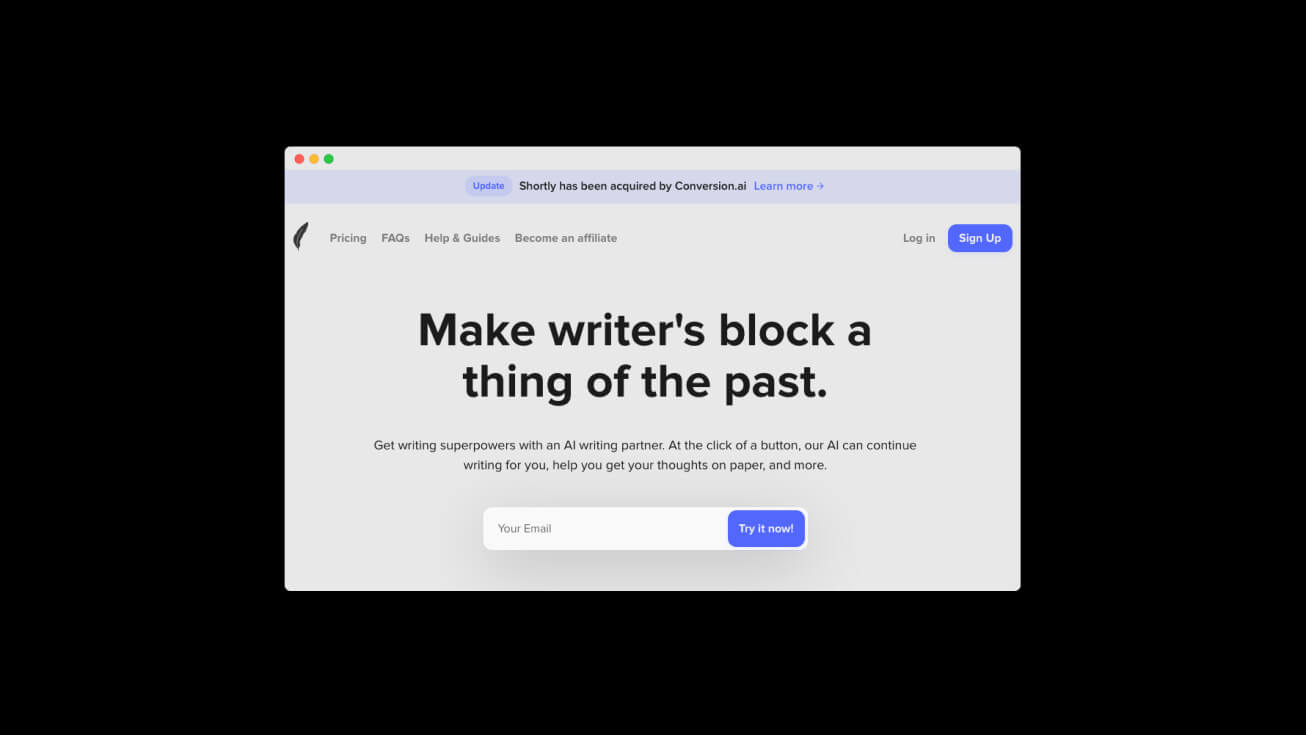 ShortlyAI Review: Is this the best AI writing tool? (2023) | Great Software